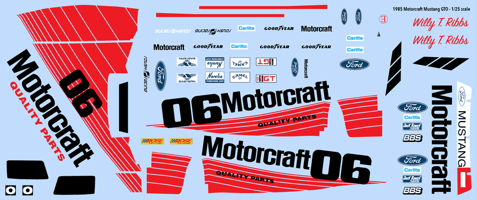 1985 Motorcraft Mustang GTO