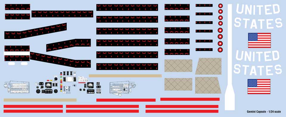Gemini Capsule decals