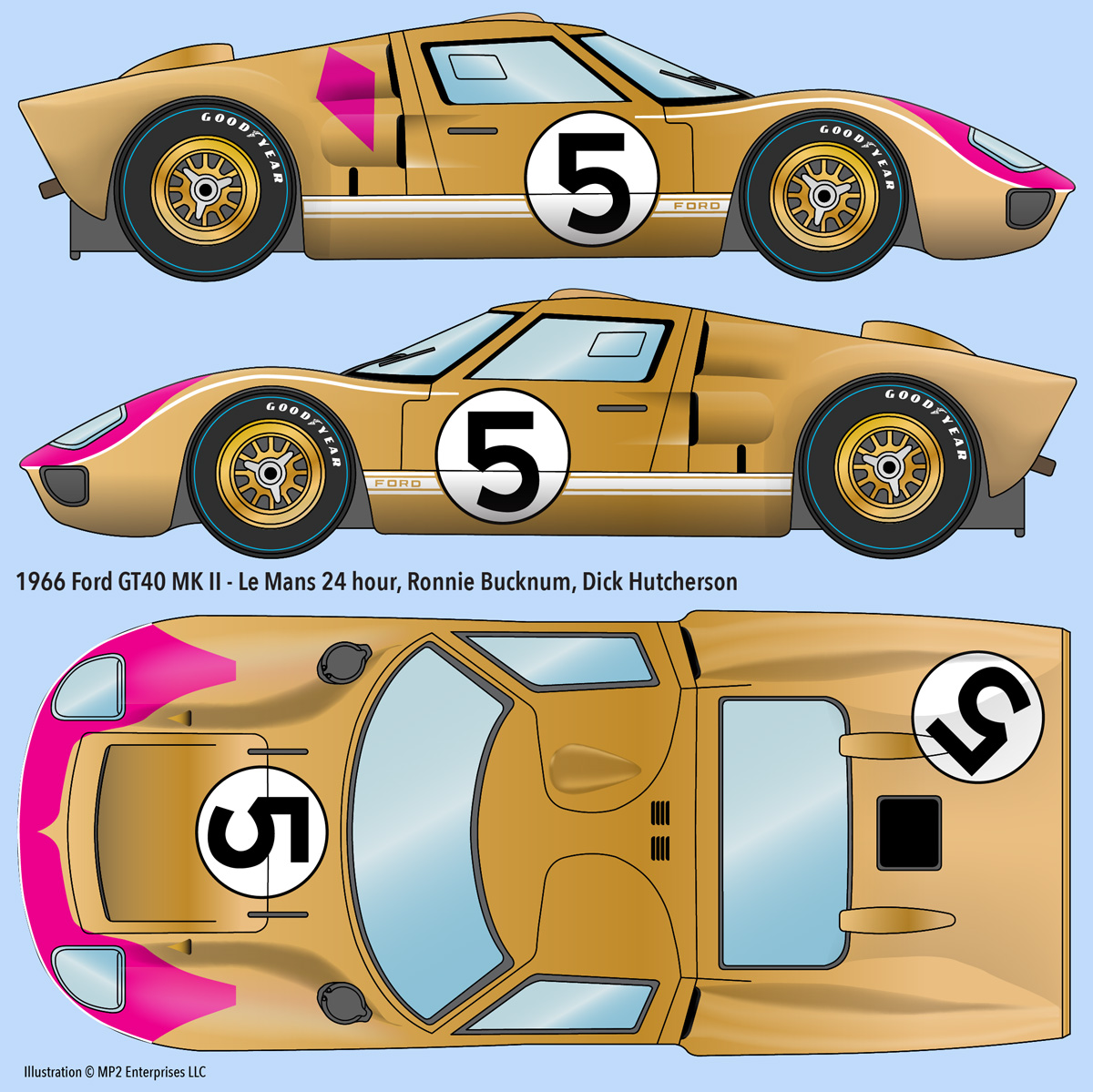 1966 Ford GT 40 #5