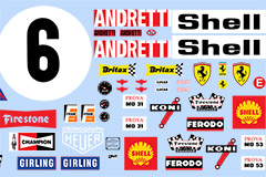 Indycals - F1 Decals